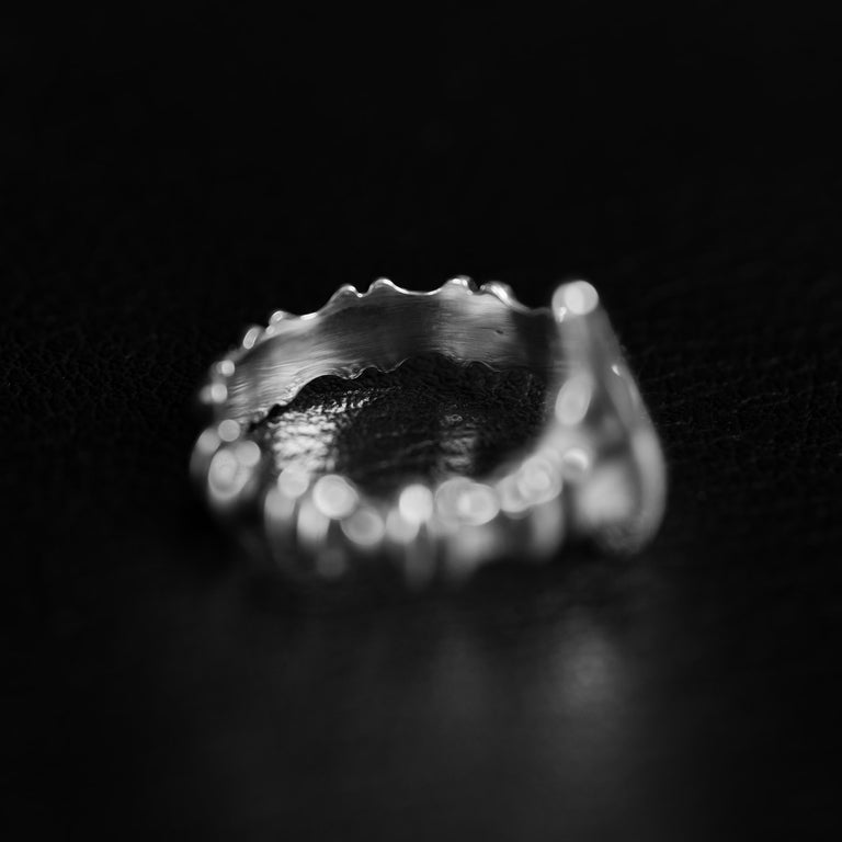 Kali Ring Silver | 925 Sterling Silver | NOIR KĀLA